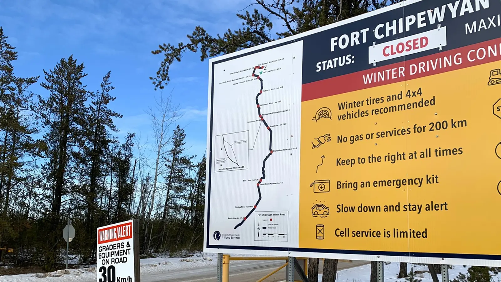Fort Chipewyan Winter Road | Regional Municipality of Wood Buffalo
