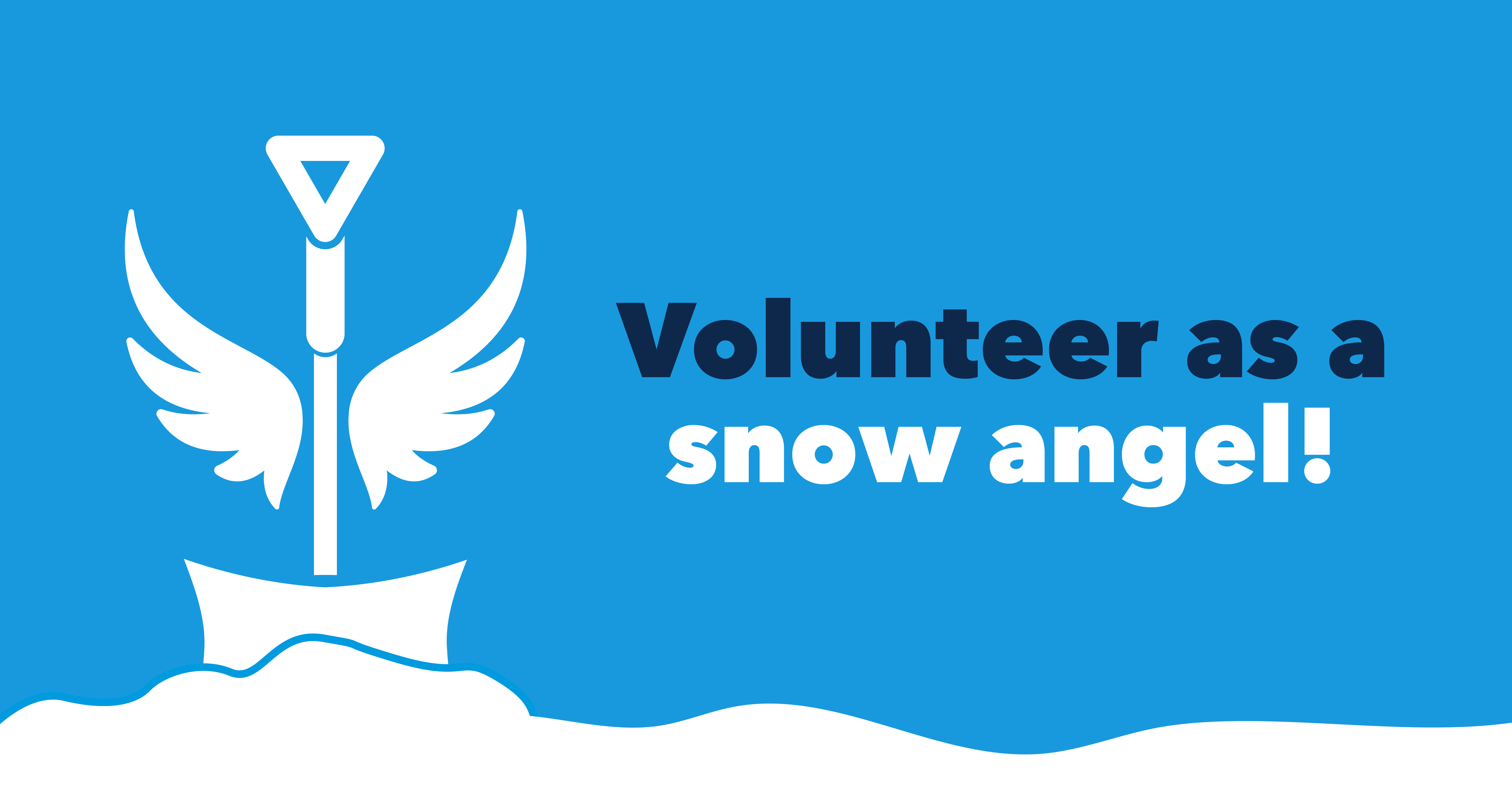 Become a Snow Angel today! Warm hearts, one driveway at a time ...